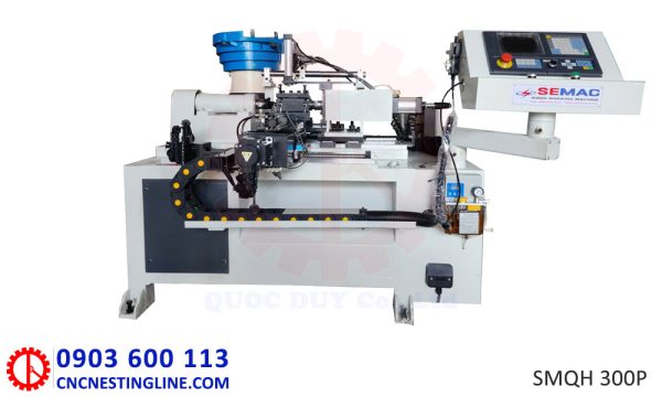 Máy Tiện 2 Dao Phôi Ngắn Cấp Phôi Tự động